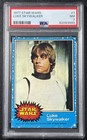 LUKE SKYWALKER PSA 7 1977 TOPPS STAR WARS #1 ROOKIE TOP 15% EYE APPEAL ...