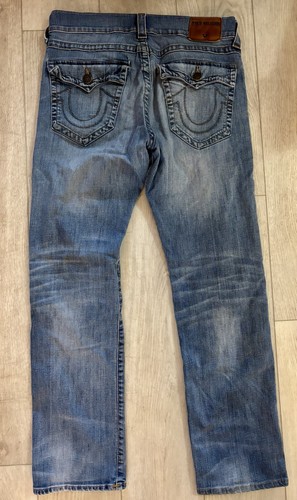 True Religion Men’s Ricky Relaxed Straight Jeans - Size 34x32 | eBay