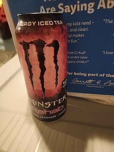 Monster Energy Rehab Tea + Pink Lemonade Sealed Can (collectable) | eBay