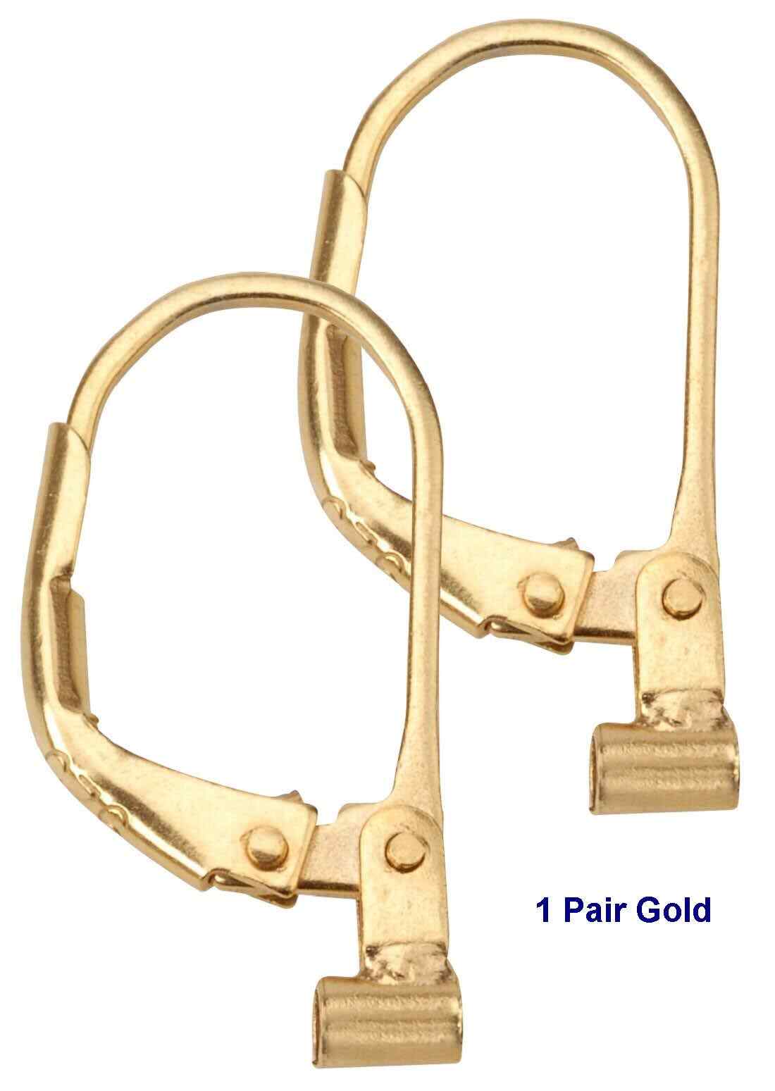 Earring Converter for pierced ears Converts Post earring to Lever-back ...