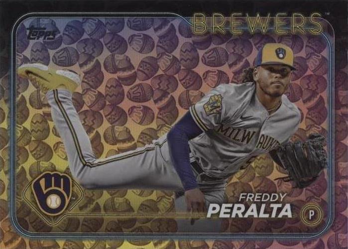 2024 Topps Series 1 - Freddy Peralta #26 Eggs for sale online | eBay