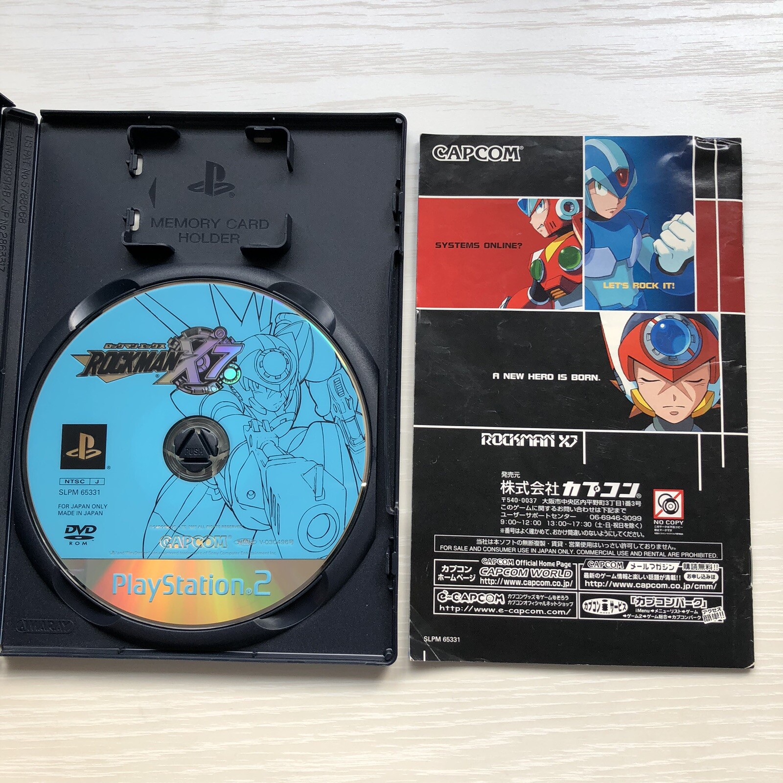 PS2 Rockman X7 X8 X Command mission Megaman set of 3 games import from ...