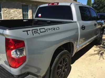 2X 3D Truck Bedside Inserts Emblem for Tundra TRD PRO Letter 2014-2021 ...