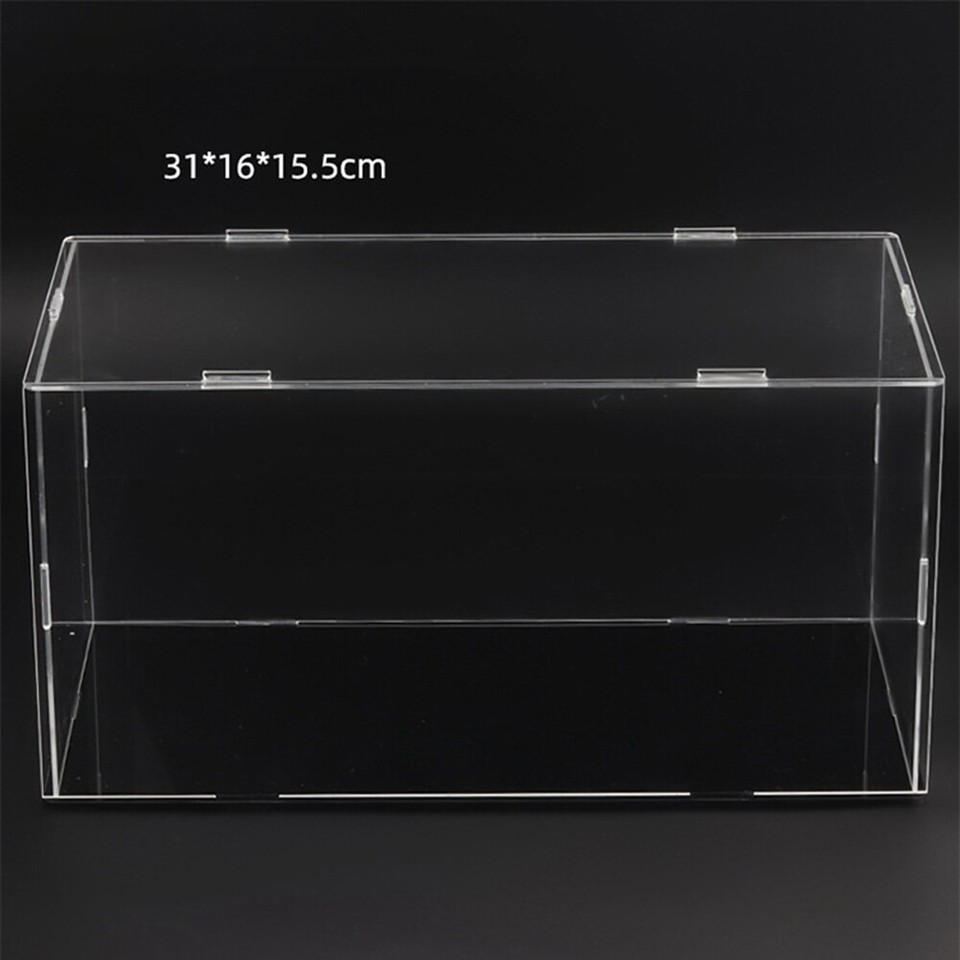 1X(1 Transparent Display Cabinet Suitable for 1:18 Die-Cast Model Toy ...