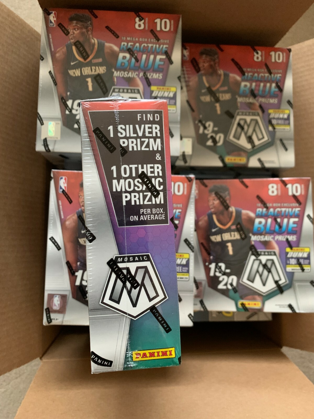 2019-20 Panini Mosaic Prizm NBA Basketball Mega Box NEW & SEALED | eBay