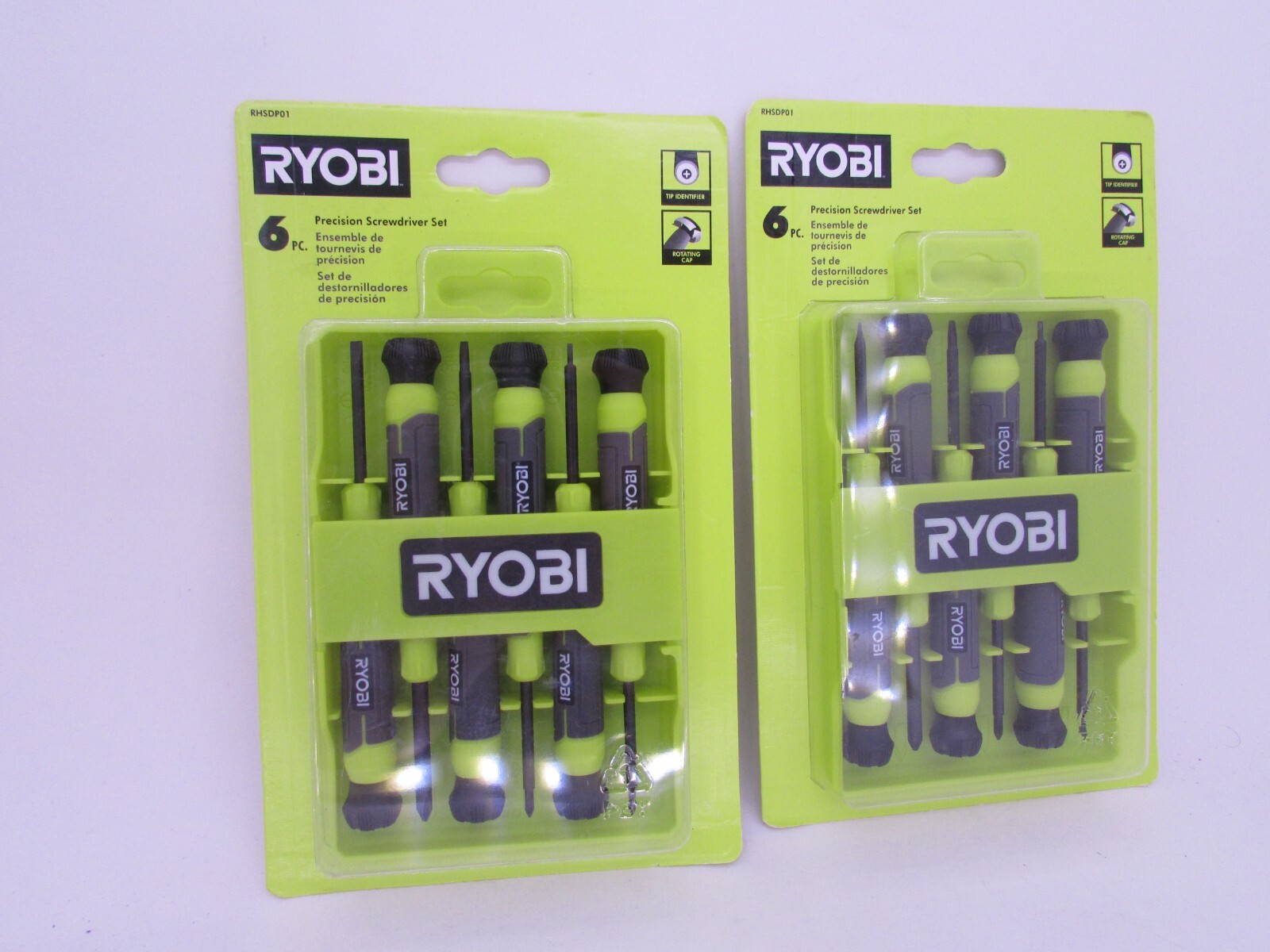 RYOBI 6-Piece Precision Screwdriver Set with Case LOT OF 2 SETS | eBay