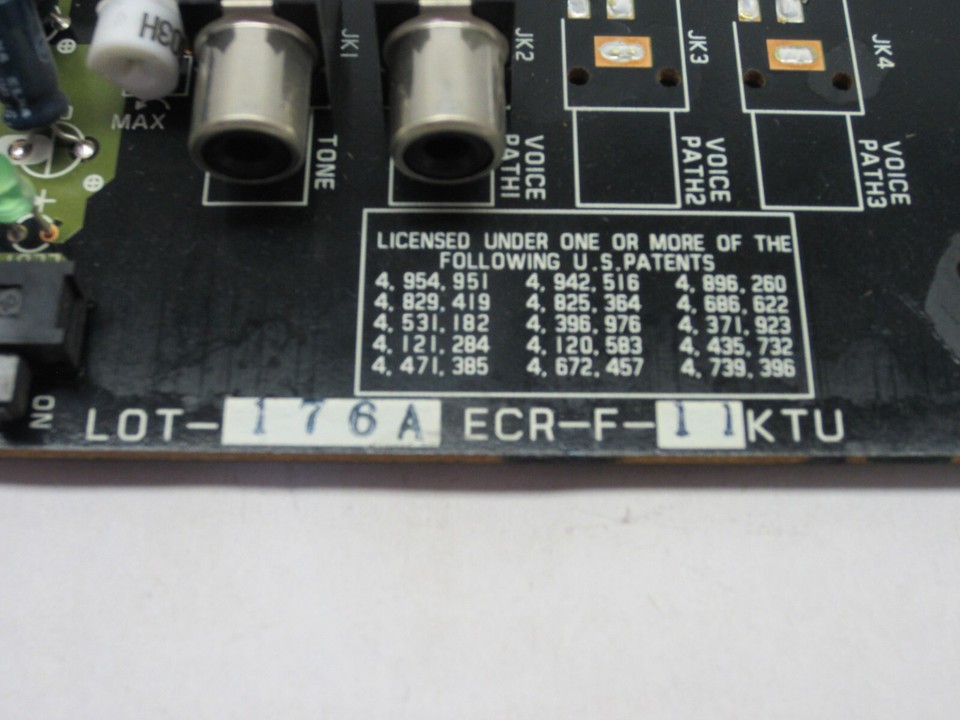 NEC ECR-F-11 KTU,Electra Professional II System External Control Relay ...