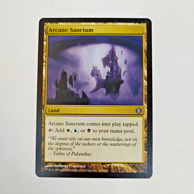 Magic the Gathering MTG Shards of Alara: ARCANE SANCTUM Card NM | eBay