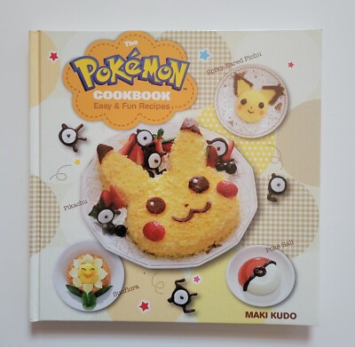 Pokemon Cookbook : Easy & Fun Recipes Hardcover by Maki Kudo | eBay