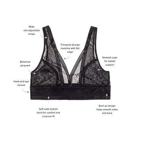 Wacoal Women's Plus Size Net Effect Bralette, Black, 42 | eBay