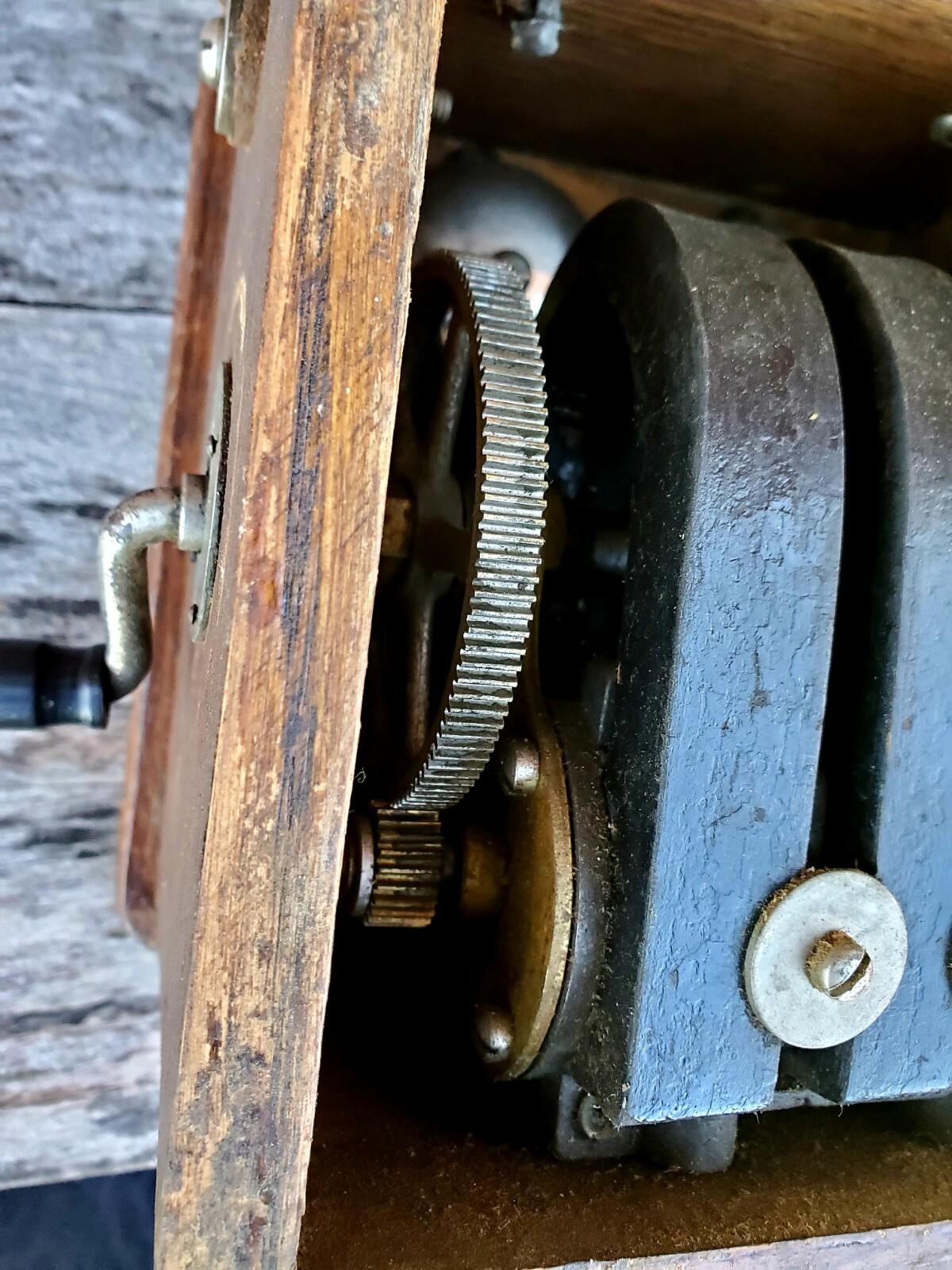 Hand Crank Telegraph Generator or Explosives Detonator with Bells ...
