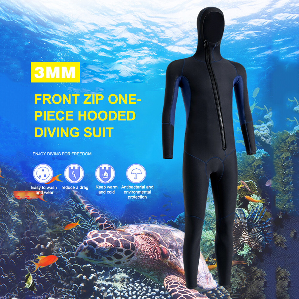 Neoprene Wetsuits Elastic Unisex Diving Suit Outdoor Accessories (4XL ...