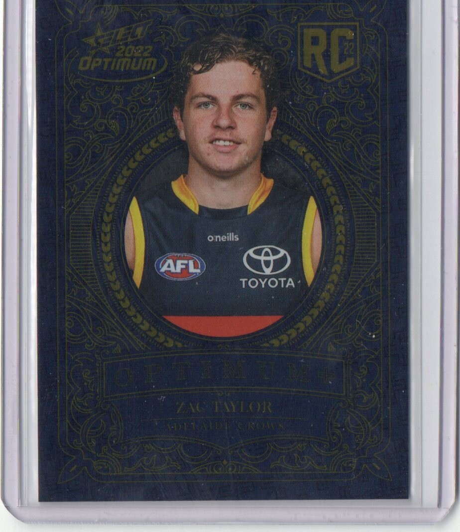2022 AFL SELECT OPTIMUM PLUS ZAC TAYLOR ADELAIDE CROWS 257/450 | eBay ...