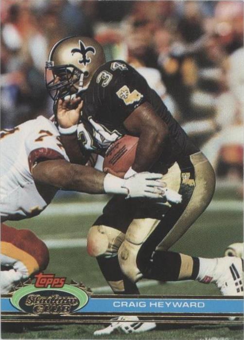 1991 Topps Stadium Club Craig Heyward #480 for sale | eBay