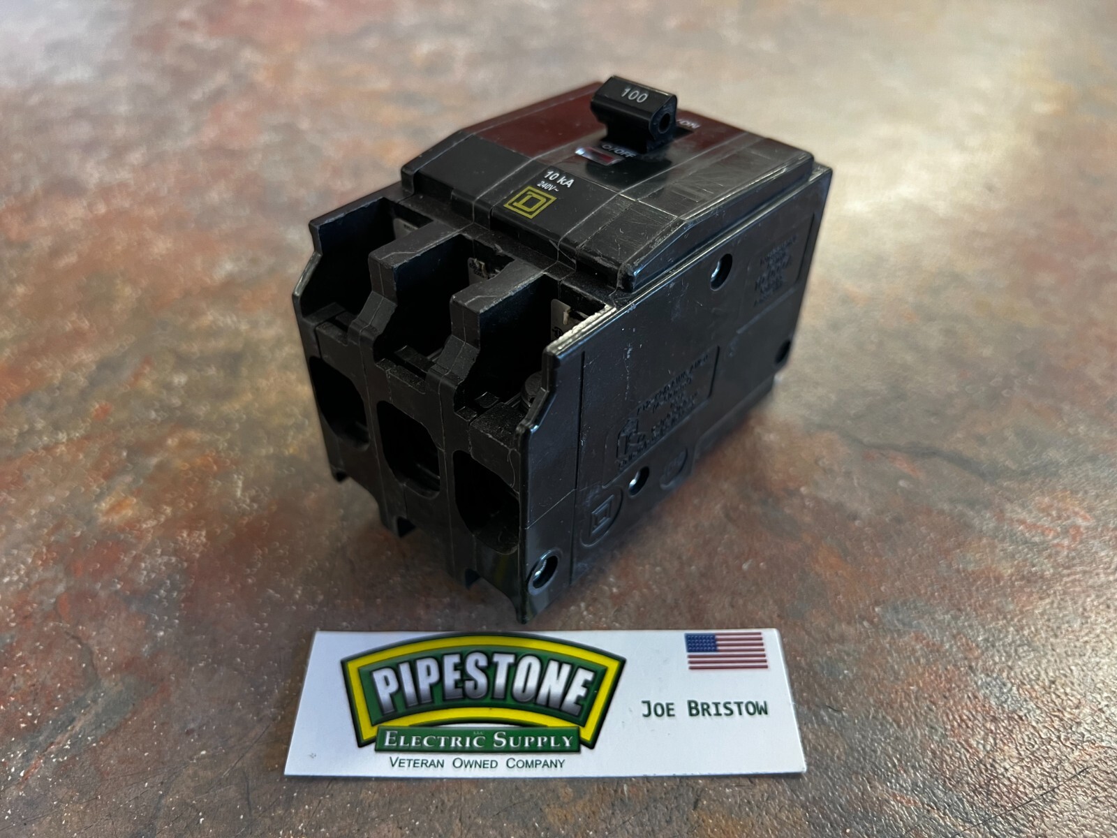 QOB3100 Square D 100 Amp Bolt-On Circuit Breaker 240V 3-Pole | eBay