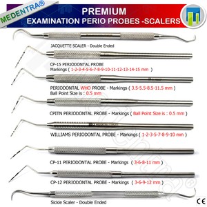 Periodontal Probes Nabers Color Coated Perio Williams Probe CP-12-CPITN ...