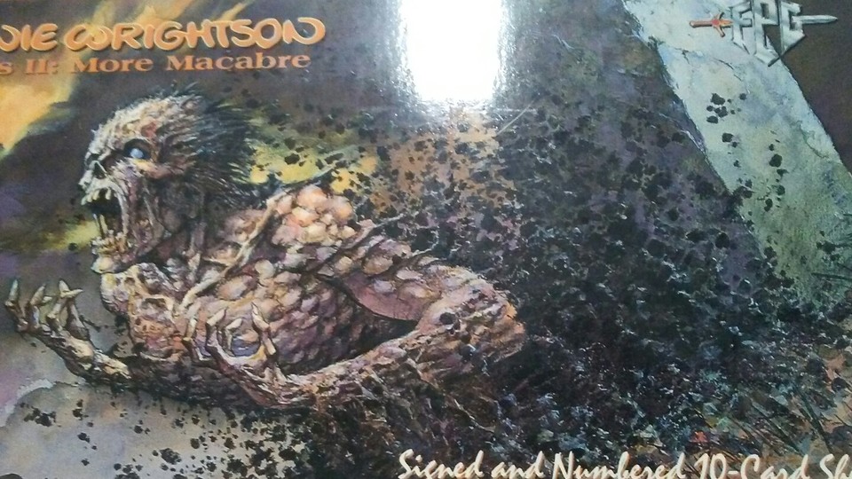 bernie wrightson signed card set | eBay