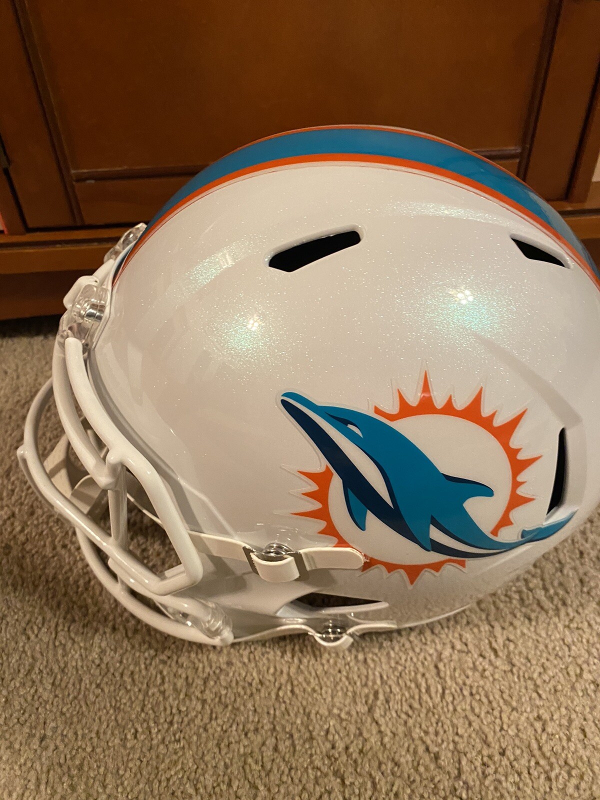 Tua Tagovailoa Autographed Full Size Replica Speed Helmet Fanatics COA ...