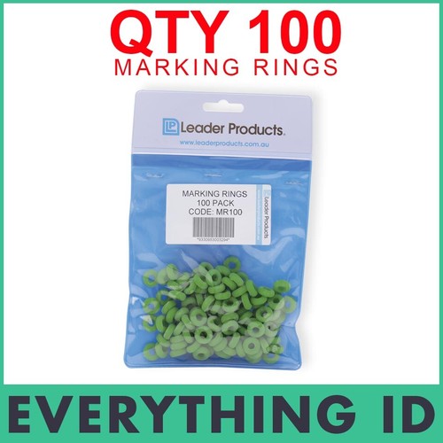 100 LEADER MARKING RINGS CASTRATION TAIL BANDING SHEEP CATTLE FARM ...