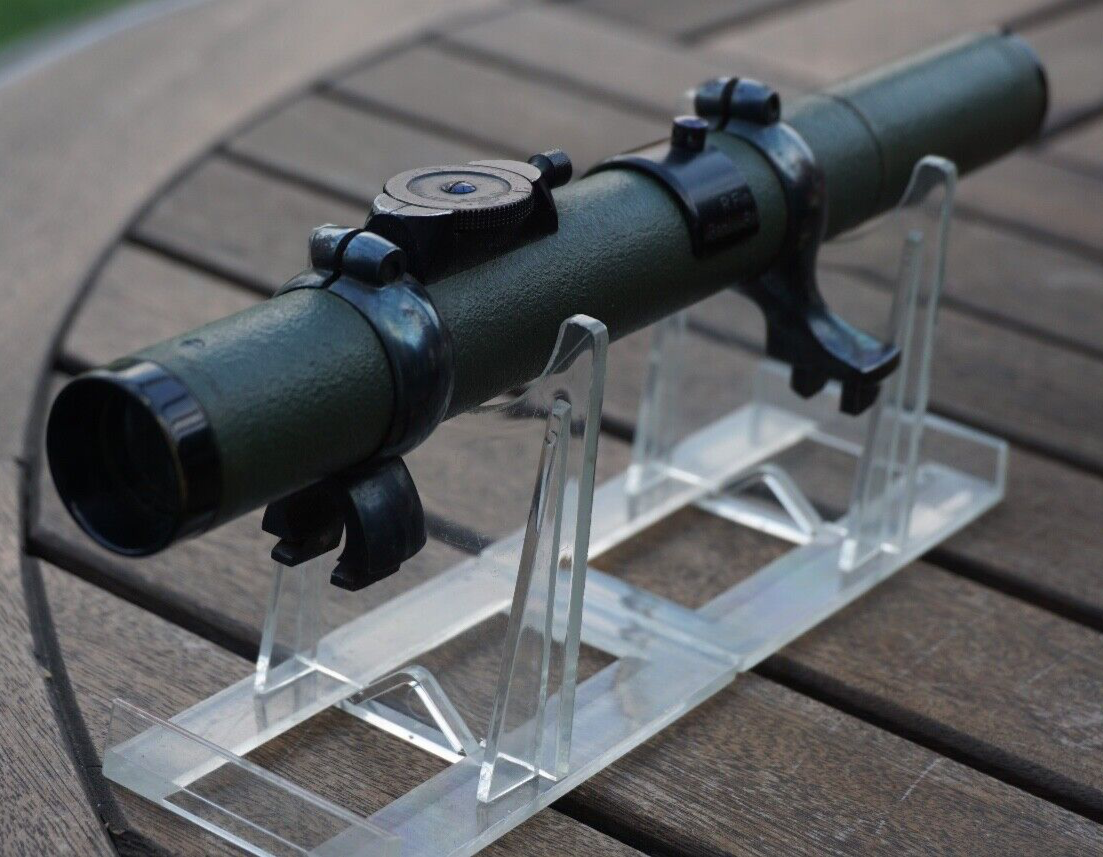 GERMAN SNIPER RIFLE GEWEHR 98 SNIPER R. FUESS SCOPE K98 GREEN RETICLE 5 ...