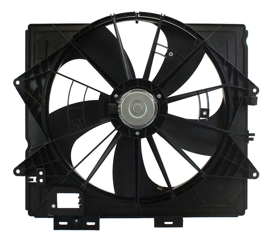 APDI Dual Radiator and Condenser Fan Assembly for Cadillac CTS, STS ...