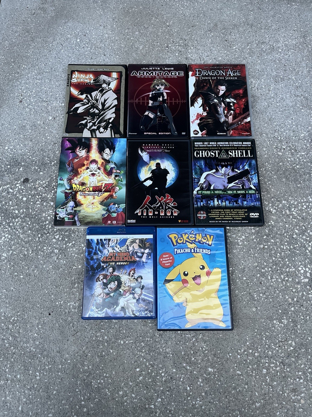 Anime DVD Lot Random Lot Of 8 | eBay Australia