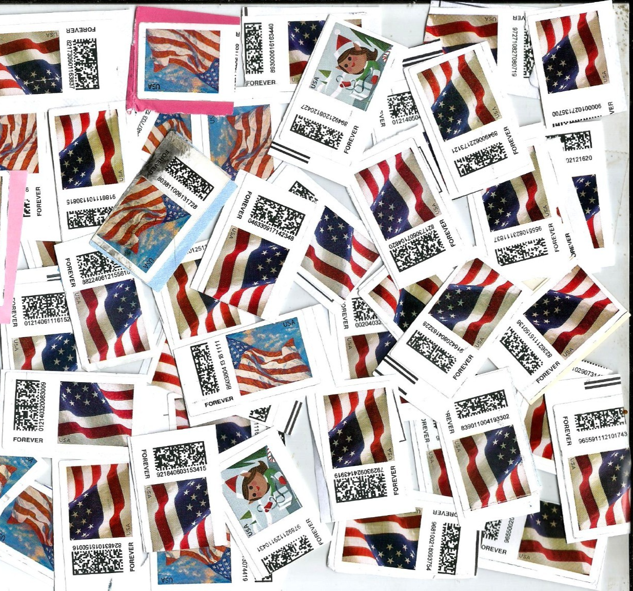 $1.29 FOR 10 UNCANCELLED COMPUTER VENDED FOREVER STAMPS ETC #STK | eBay