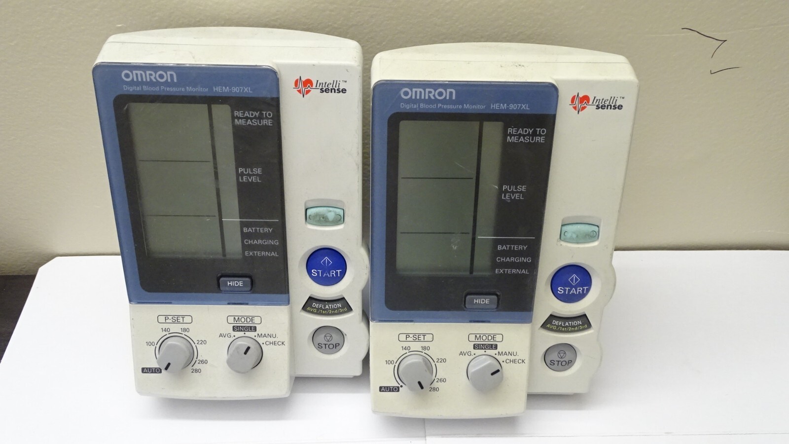 Omron HEM-907XL Professional Digital Blood Pressure Monitor LOT OF 2 | eBay