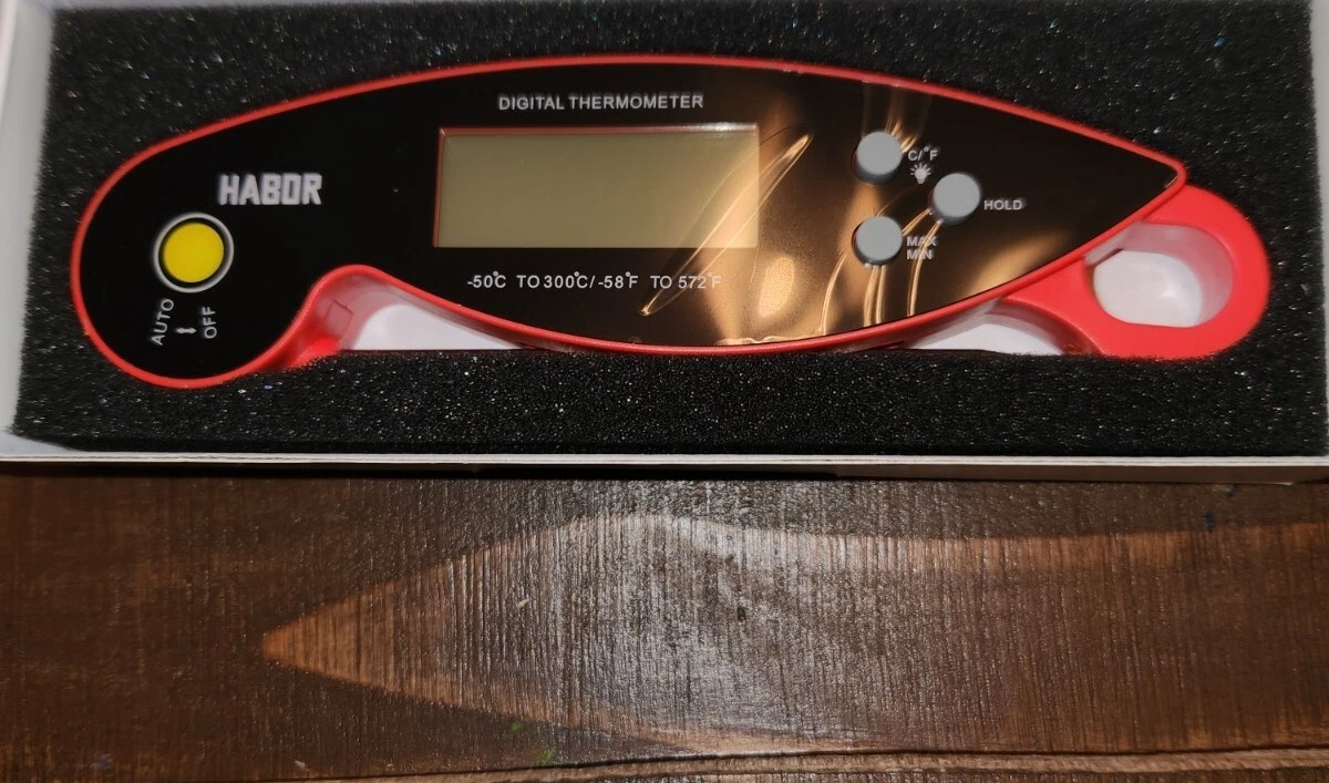 Folding Instant Read Digital Thermometer