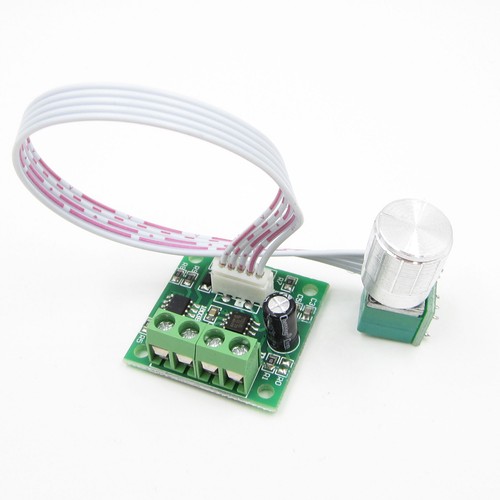 1.8V 3/5/6/12 V 2A PWM DC Motor Speed Control /w Potentiometer Switch ...