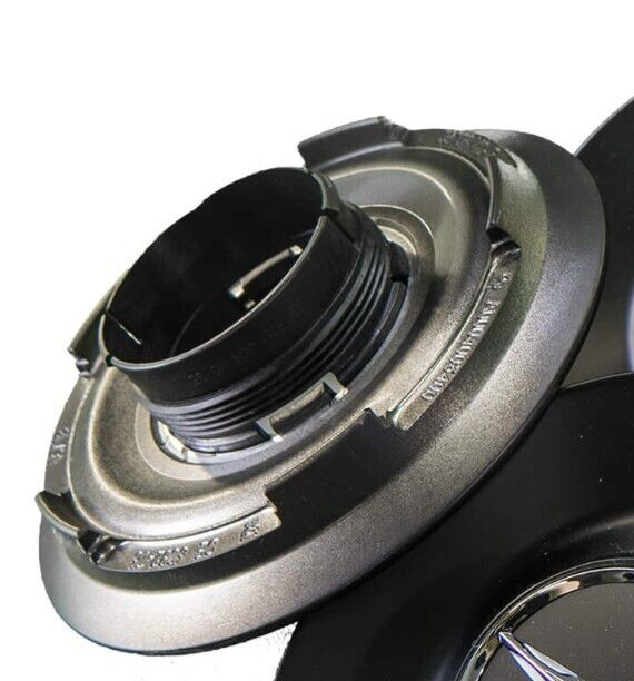 MATT BLACK MERCEDES C63/GLC63/CLS63/E63/A45/GT63/SL63 AMG HUB CAP ...