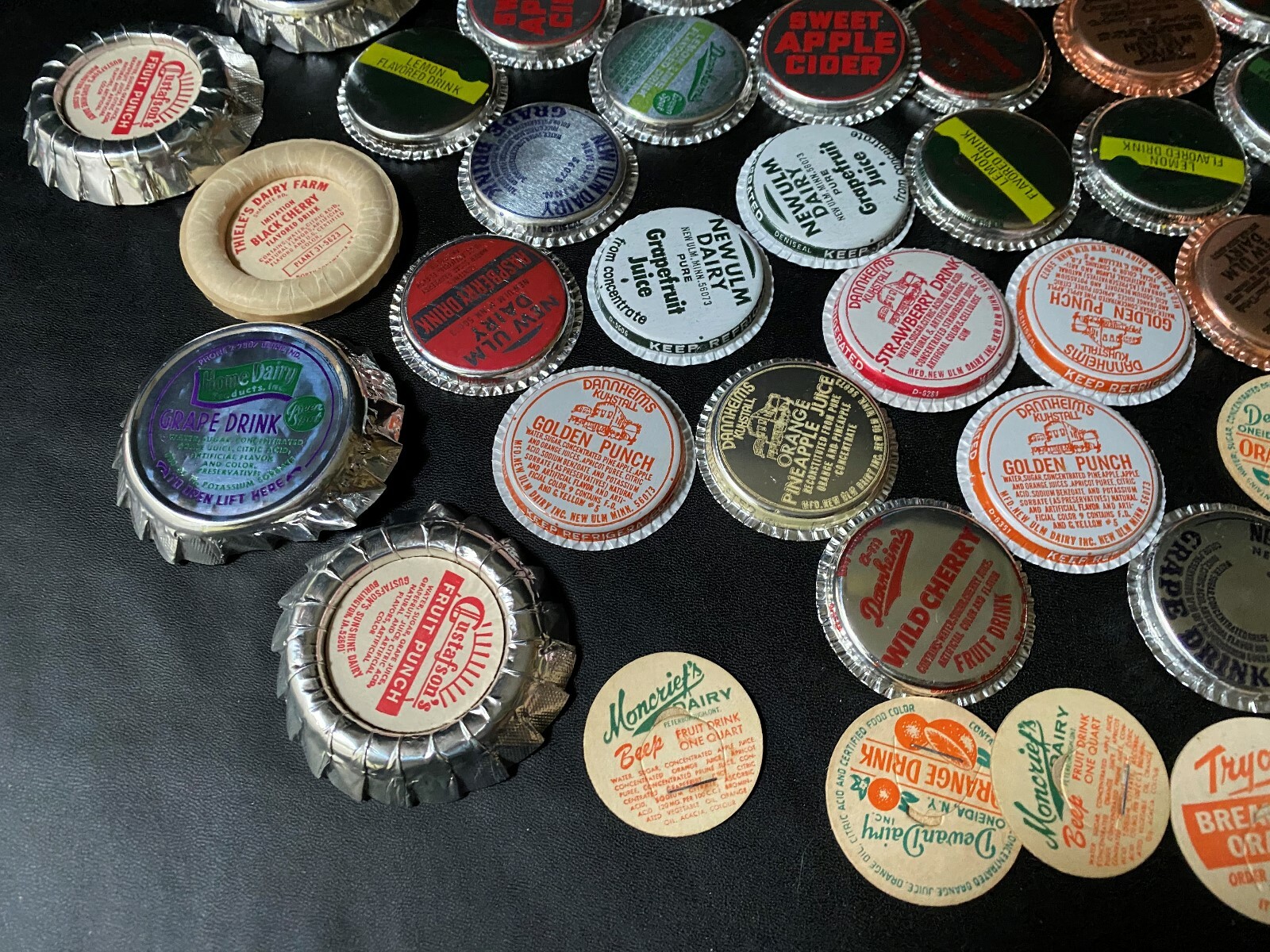 60 Vintage Soda Caps of Various Styles & Sizes " NOS" | eBay