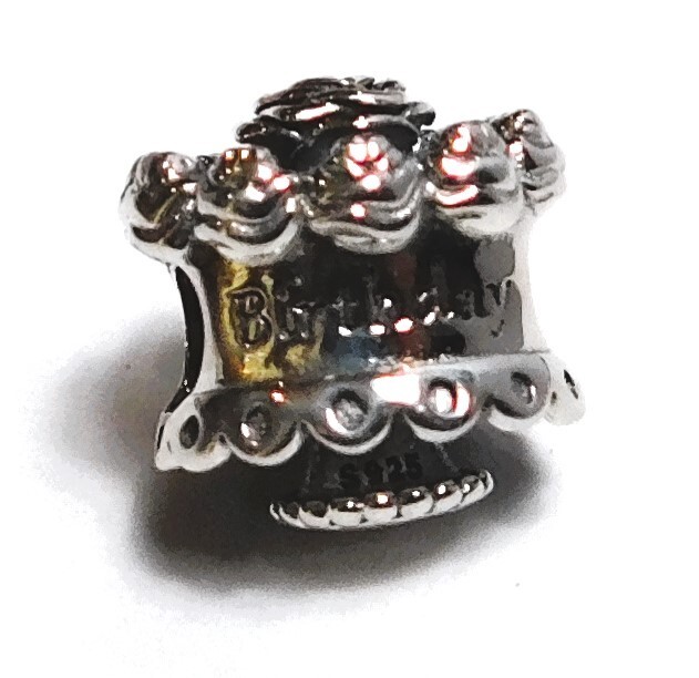 Authentic Pandora Charm, Happy Birthday Cake, #791289 | eBay