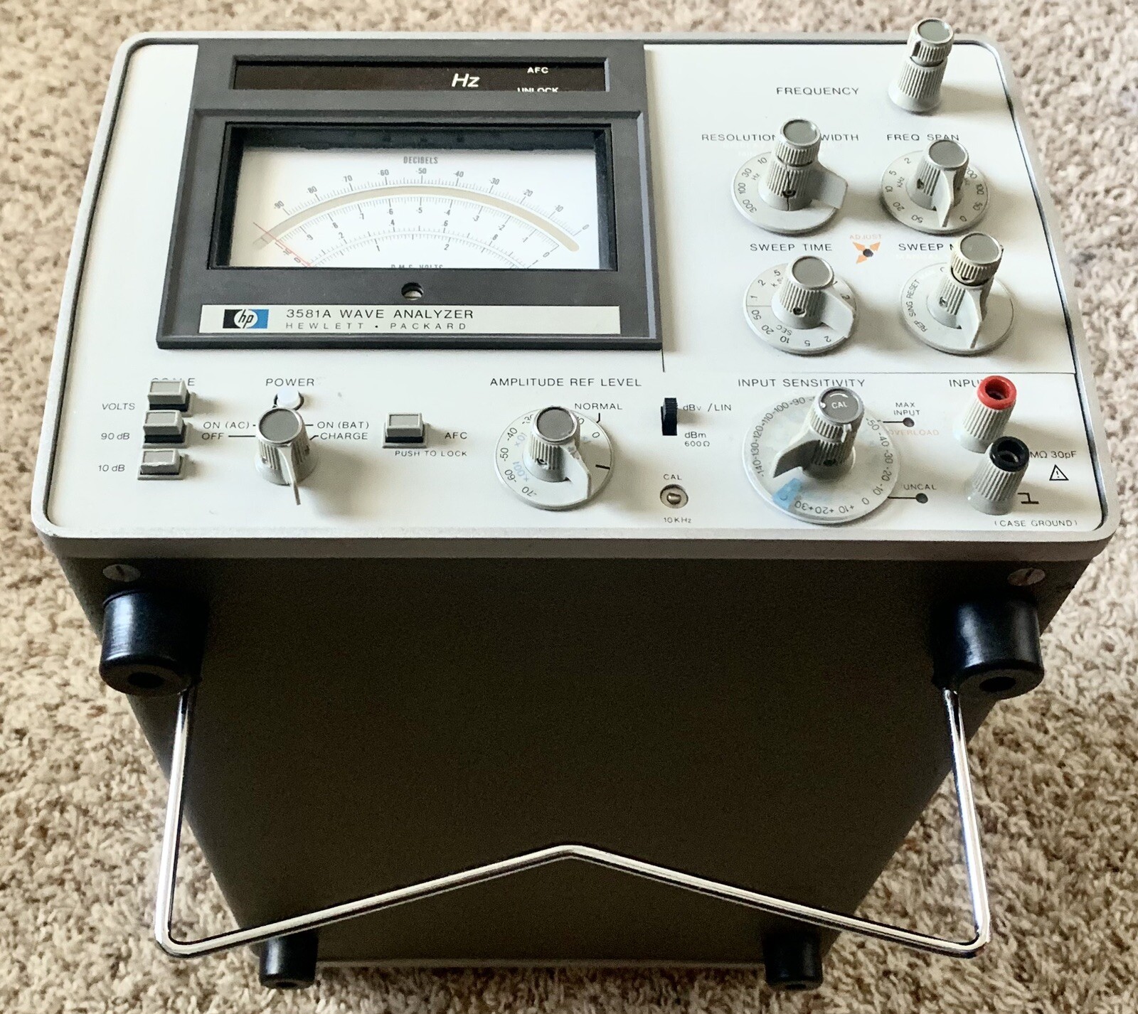 HP 3581A Wave Analyzer 15 Hz to 50 kHz. | eBay