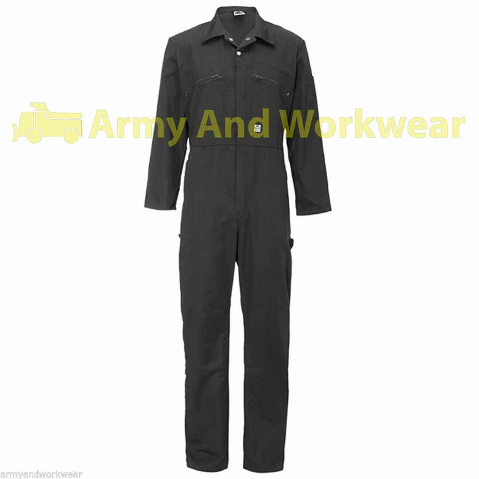 Ladies Zip Front Boilersuit Workwear Boiler Suit Coverall Overall Tuff ...
