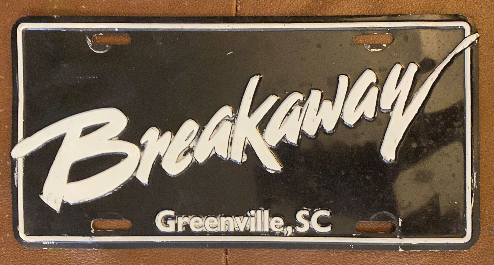 1990's BREAKAWAY GREENVILLE SOUTH CAROLINA BOOSTER License Plate | eBay