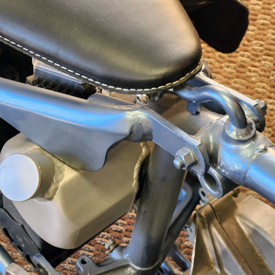 1967 TRIUMPH BONNEVILLE 650 RIGID HARDTAIL BOBBER CHOPPER CUSTOM ...