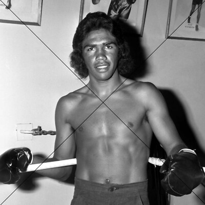 Australian Aboriginal Boxer Wally Carr At Newtown Gym, 1976 Photo Print ...