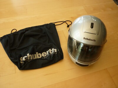 Schuberth C2 Motorcycle Helmut Modular Helmet | Size XXL | Silver