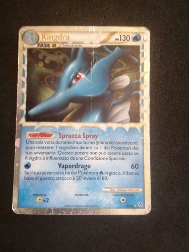 Carte Pokemon Kingdra REVERSE HOLO - 85/95 Forces Déchaînées - ITA - A2 ...