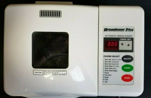 Breadman Plus Bread Maker Model TR 700 | eBay