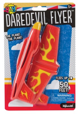 Daredevil Flyer Flies Up To 50 Feet Toysmith Interactive Toy Airplane ...