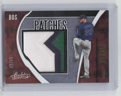 2021 Panini Absolute #PAT-MB Matt Barnes Patches #/49 | eBay