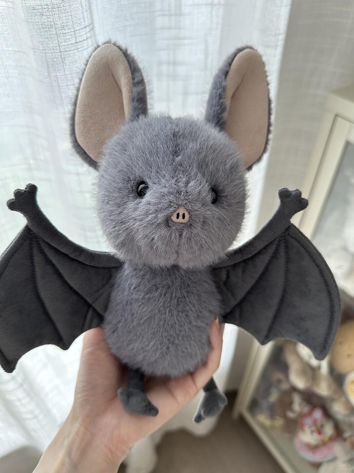 Jellycat Hocus Crow /Broox Bat | Halloween Mystery Tour Friend | new w ...