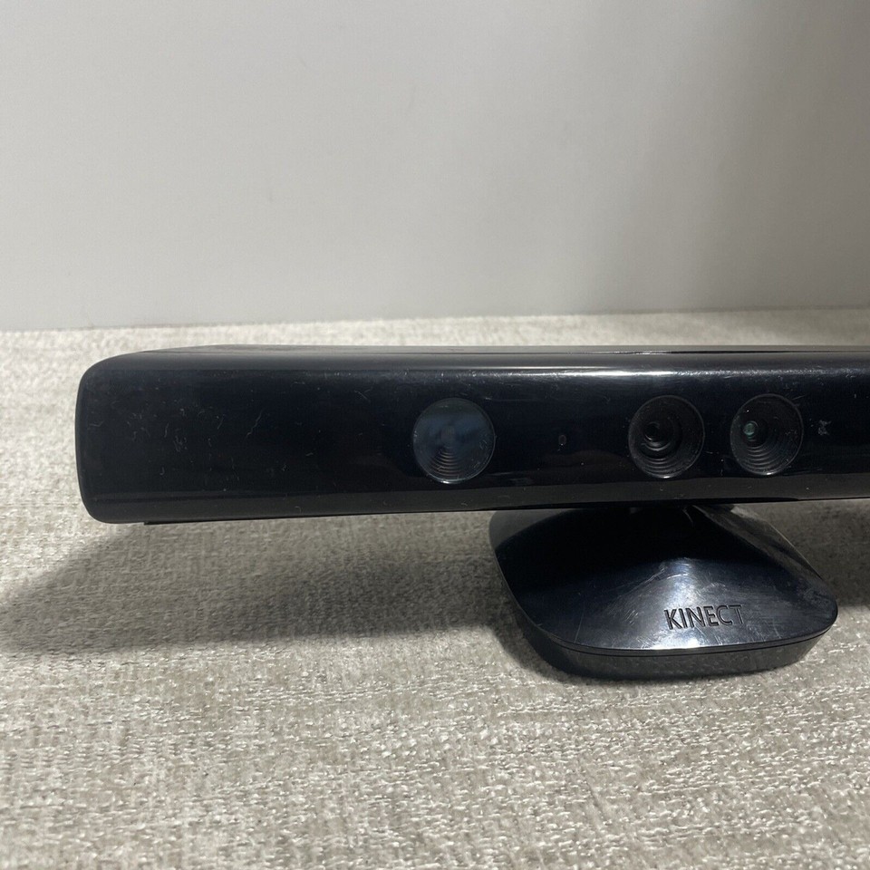 Genuine Microsoft Xbox 360 Kinect Sensor Bar Black Camera Tested And ...