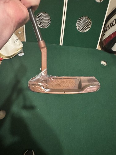 SWAG HANDSOME ONE RAW CARBON STEEL 34” putter Sealed!! Rare! | eBay