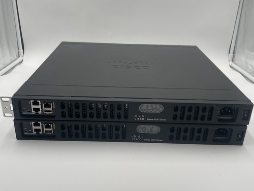 Lot of 2 Cisco 4300 Series ISR4331/K9 Integrated Service Router | eBay