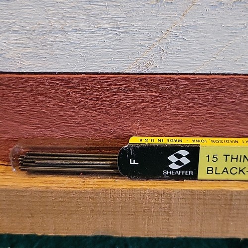 VINTAGE SHEAFFER 35+ Thin Leads Type F BLACK H (med hard) for ...