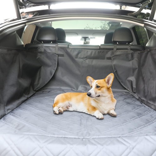Pet Mat for Tesla Model Y Rear Trunk Cargo Dog Liner Rear Seat Cover ...
