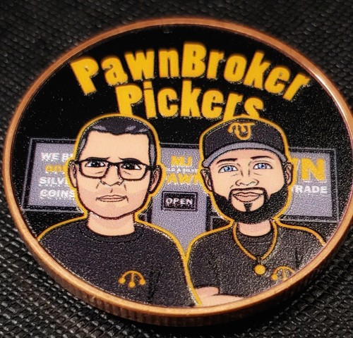 Custom Black Patina 1 oz Copper Round - MJ Pawn Pawnbroker Pickers in ...